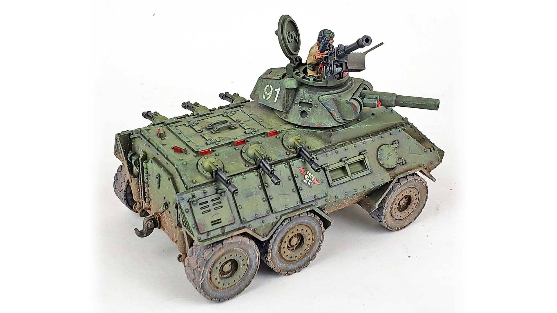 Chimera six-wheeled conversion – Warhammer 40,000 – Duncan Rhodes ...