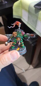 So, first mini done – What’s on your desk? – Duncan Rhodes Painting ...